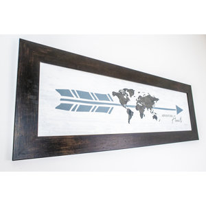 Union Rustic Adventure Awaits - Picture Frame Graphic Art on | Wayfair