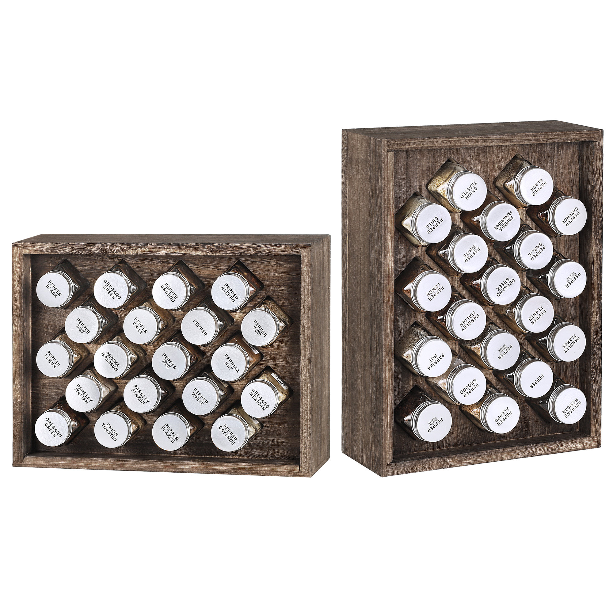 Loon Peak® 20 Jar Spice Jar & Rack Set | Wayfair