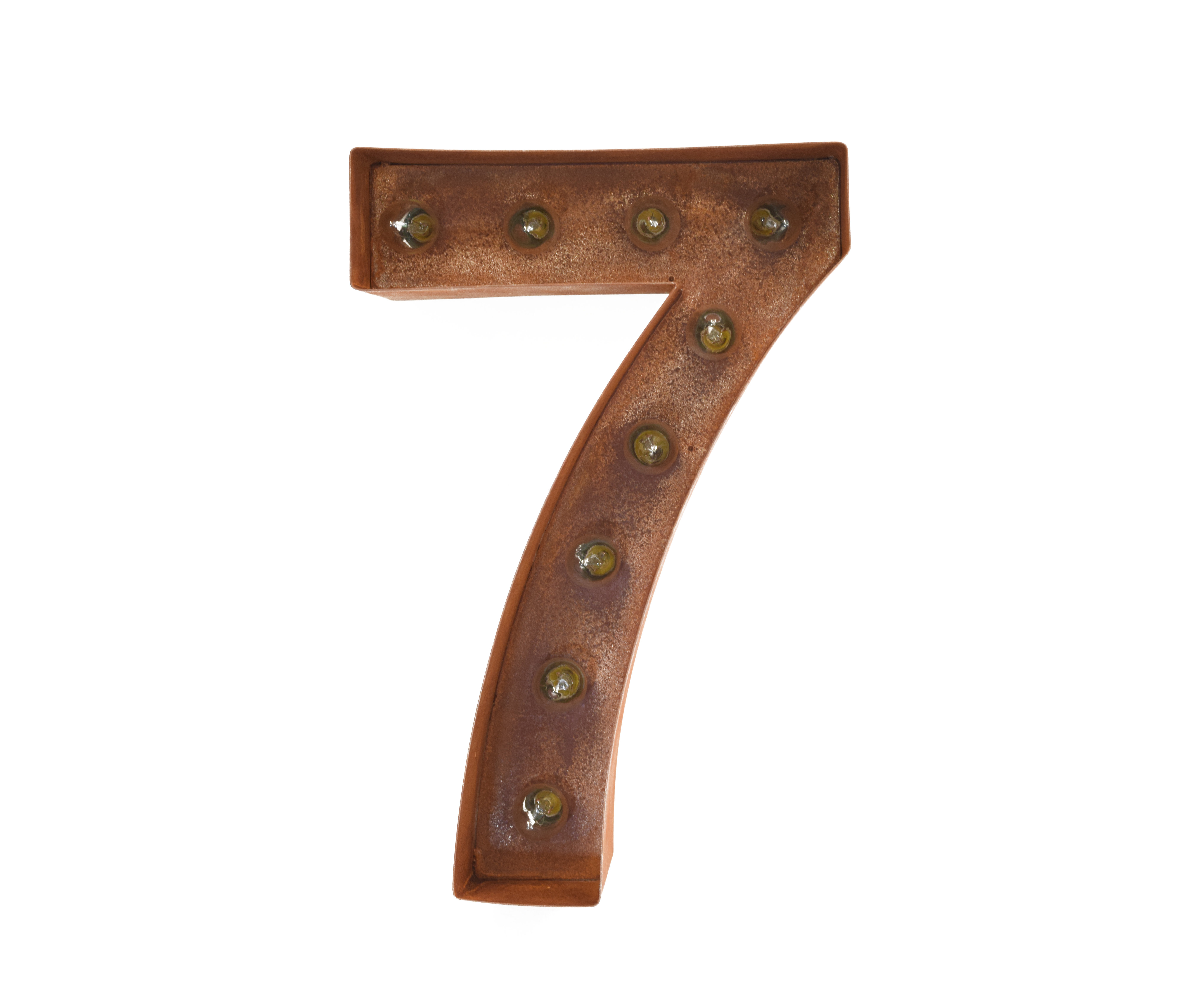Williston Forge Number Marquee Sign & Reviews | Wayfair