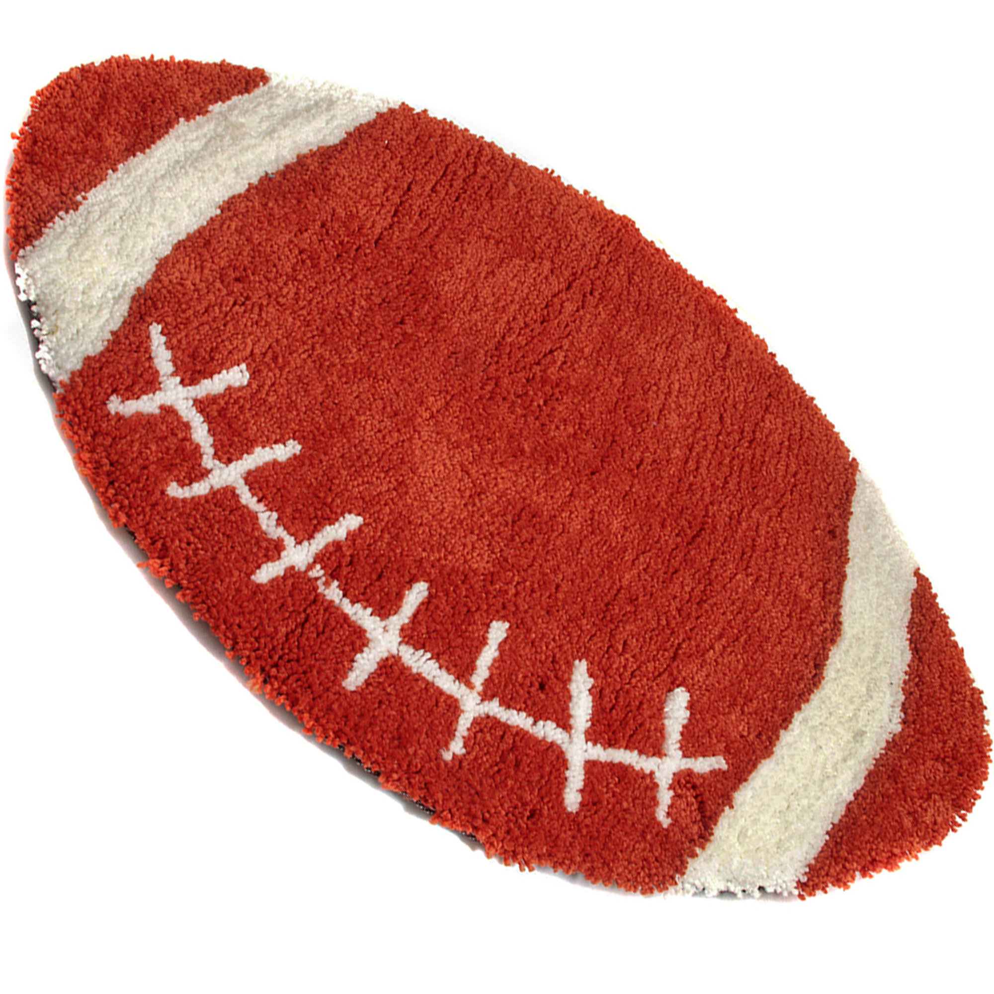 Isabelle & Max™ Football-Shaped Rug -36In. Diameter, Footbal Design ...