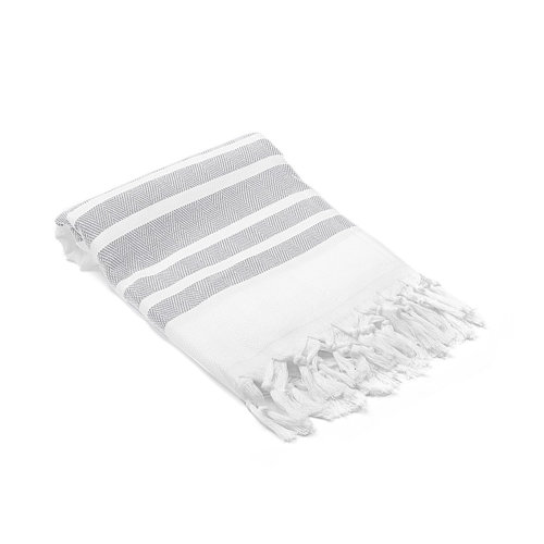 Rosecliff Heights Ruthar Herringbone Turkish Cotton Beach Towel ...