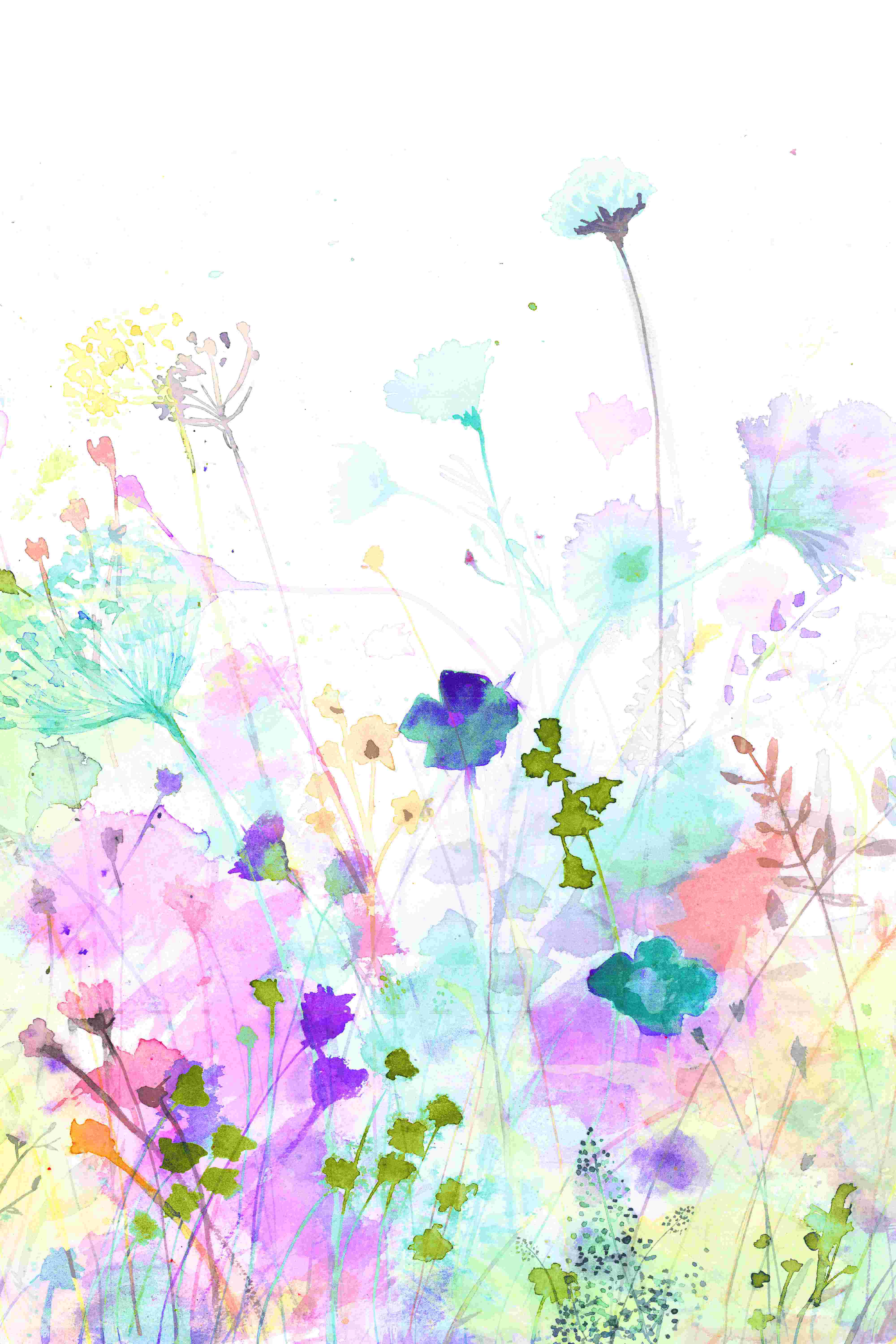 Winston Porter Watercolor Botanicals 2 On Canvas Print | Wayfair