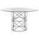 SafaviehCouture Turner 54'' Pedestal Dining Table & Reviews | Wayfair