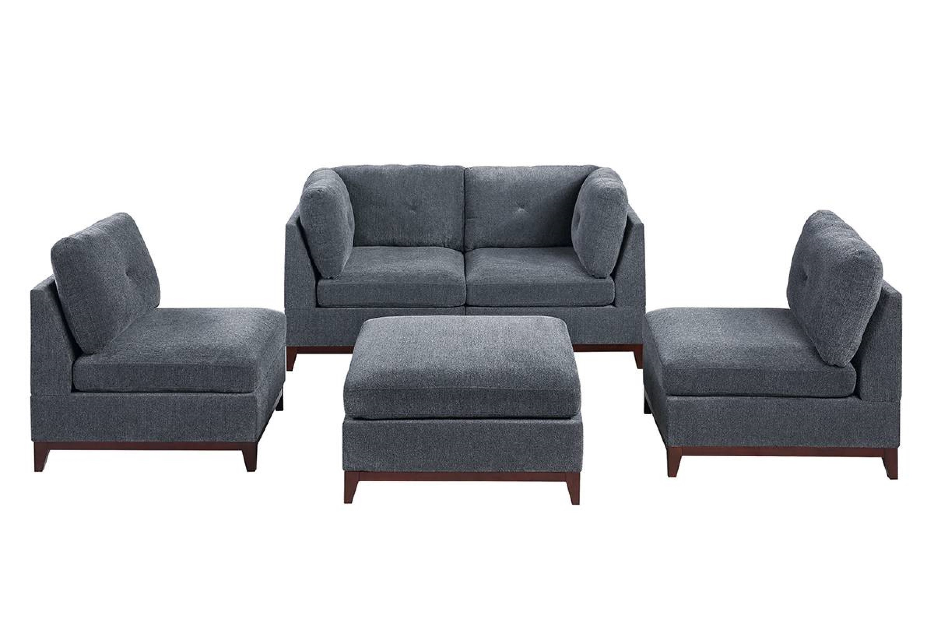 F&L Homes Studio Danhiccy 5 Piece Living Room Set | Wayfair