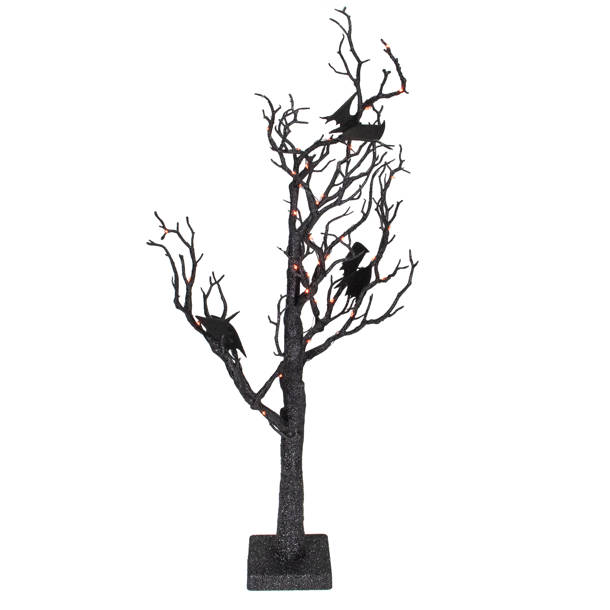 The Holiday Aisle® Spooky Tree Lighted Display | Wayfair