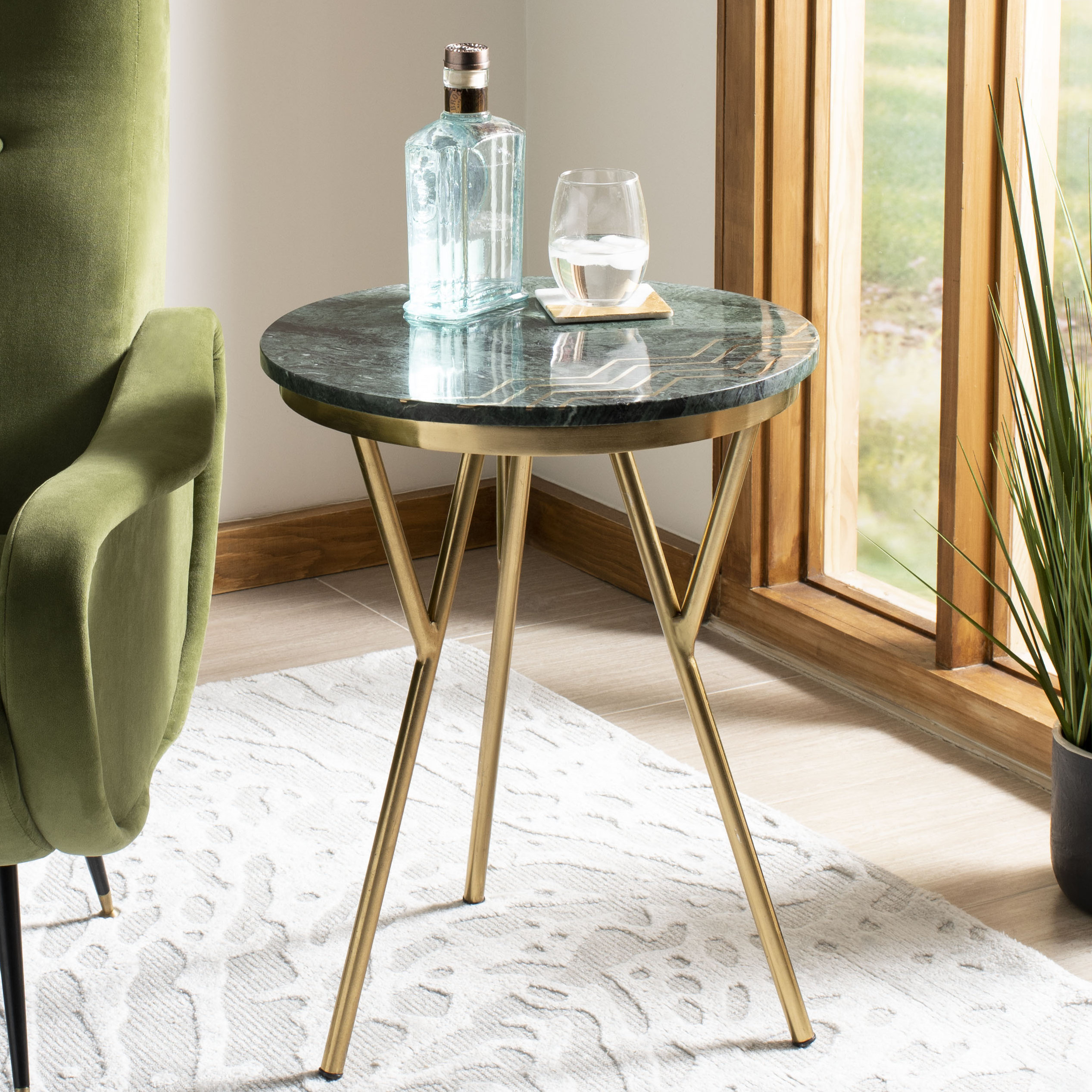 Mercer41 23'' Tall 3 Legs End Table | Wayfair