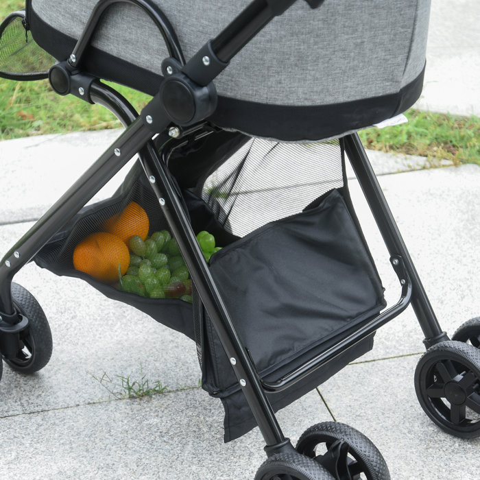 Pawhut Stroller with Detachable Carrier & Reviews | Wayfair