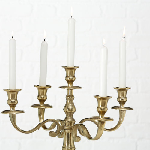 Rosdorf Park 30.25" Aluminum Tabletop Candelabra | Wayfair
