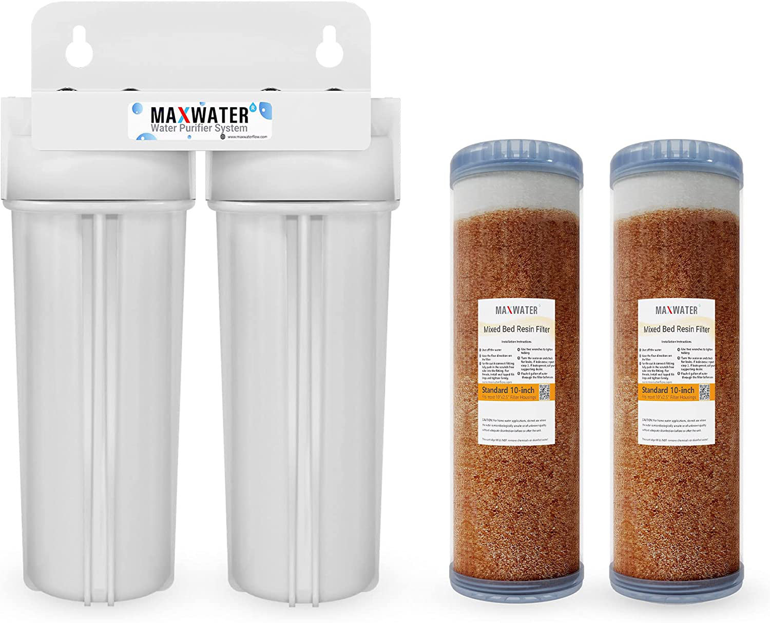 Max Water Premium Deionized Whole House Water Filtration System | Wayfair