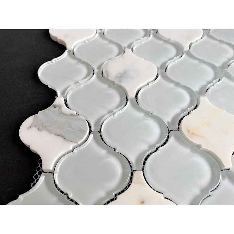 ES Stone 2.5" x 3" Arabesque Mosaic Wall Tile | Wayfair