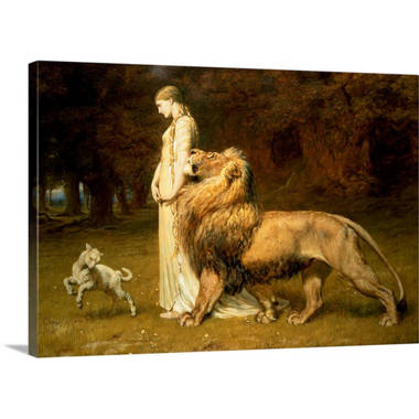 Vault W Artwork Briton Riviere Fidelity, 1869 by Briton Riviere - Print ...