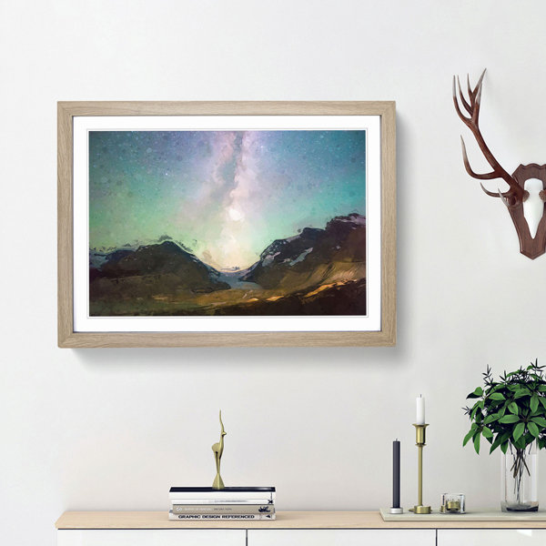 East Urban Home Stars Above Canada - Picture Frame Graphic Art Print ...