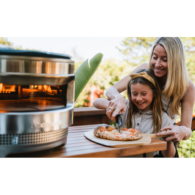 Solo Stove Stainless Steel Freestanding Pizza Oven in Silver | Wayfair