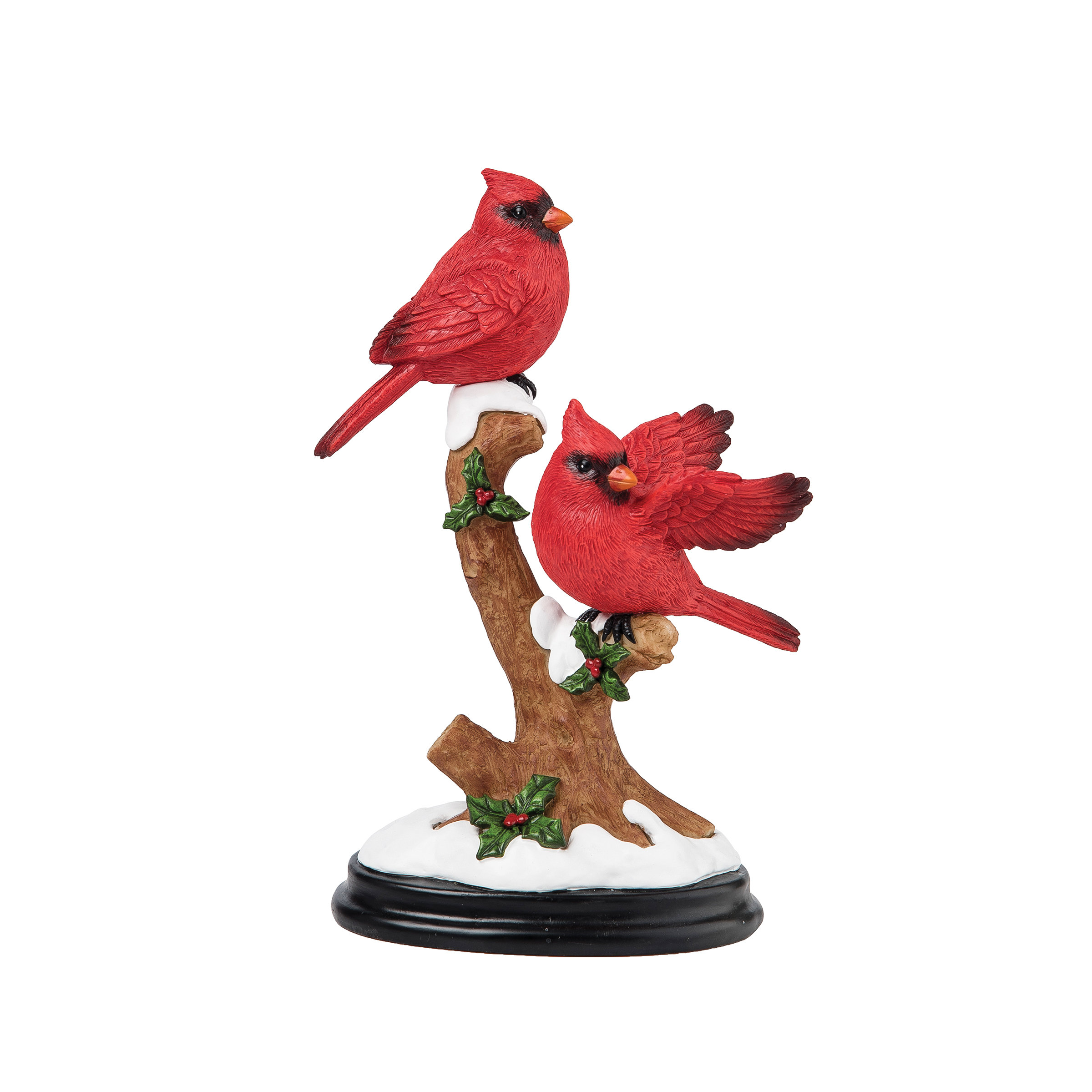 The Holiday Aisle® 2 Cardinals Figurine | Wayfair