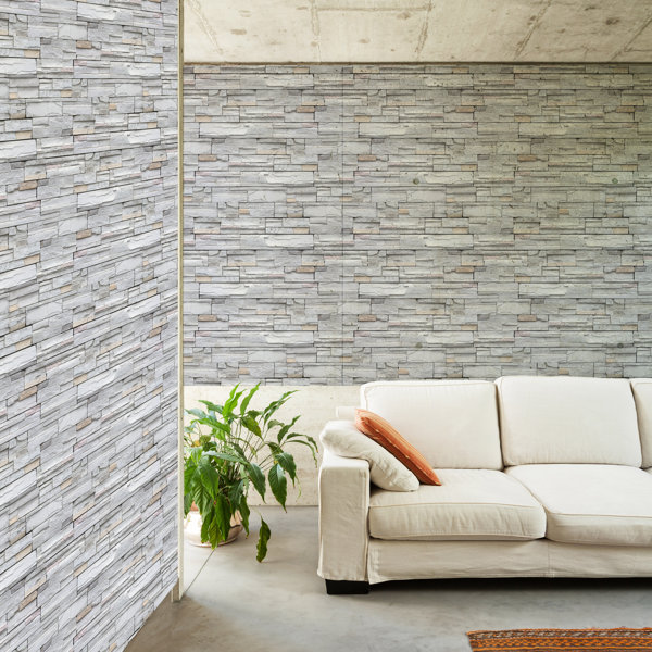 Williston Forge Stone Wall Decal | Wayfair