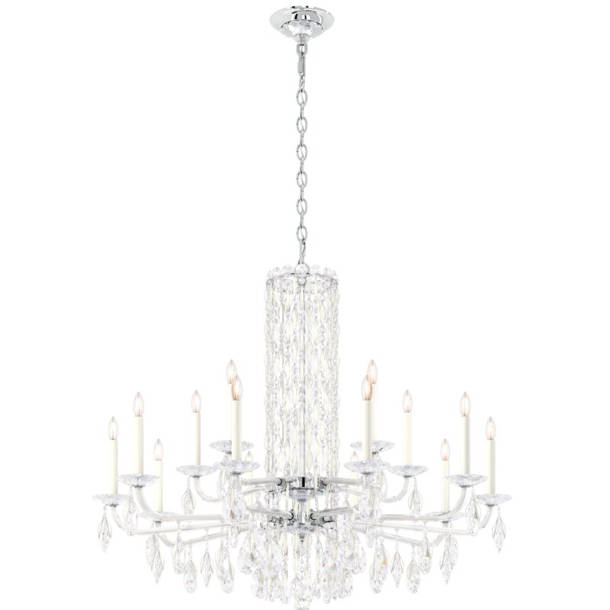 Schonbek Sarella 3 - Light Unique / Statement Cylinder Pendant | Wayfair