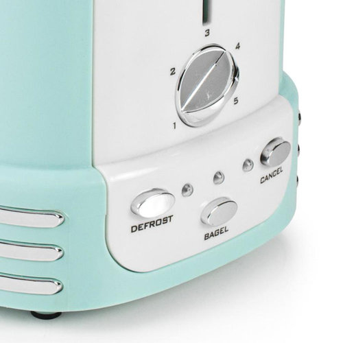 Nostalgia Electrics Nostalgia Retro Wide 2-Slice Toaster & Reviews ...
