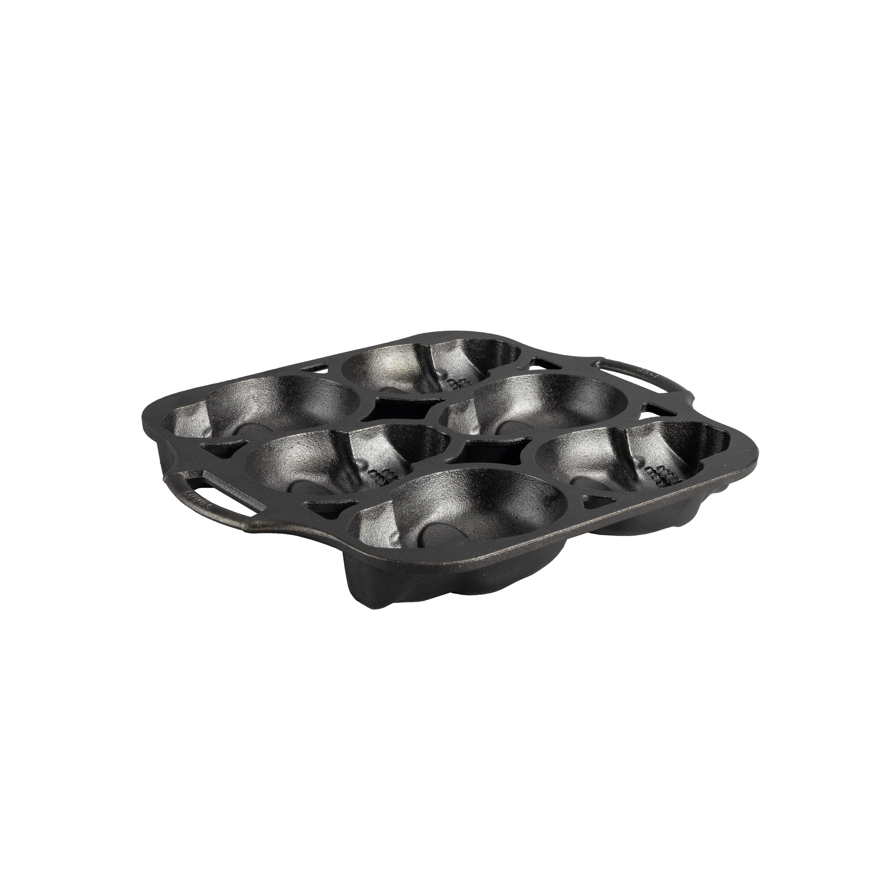Lodge Cast Iron Skull Mini Cake Pan, 6 Cakelets | Wayfair