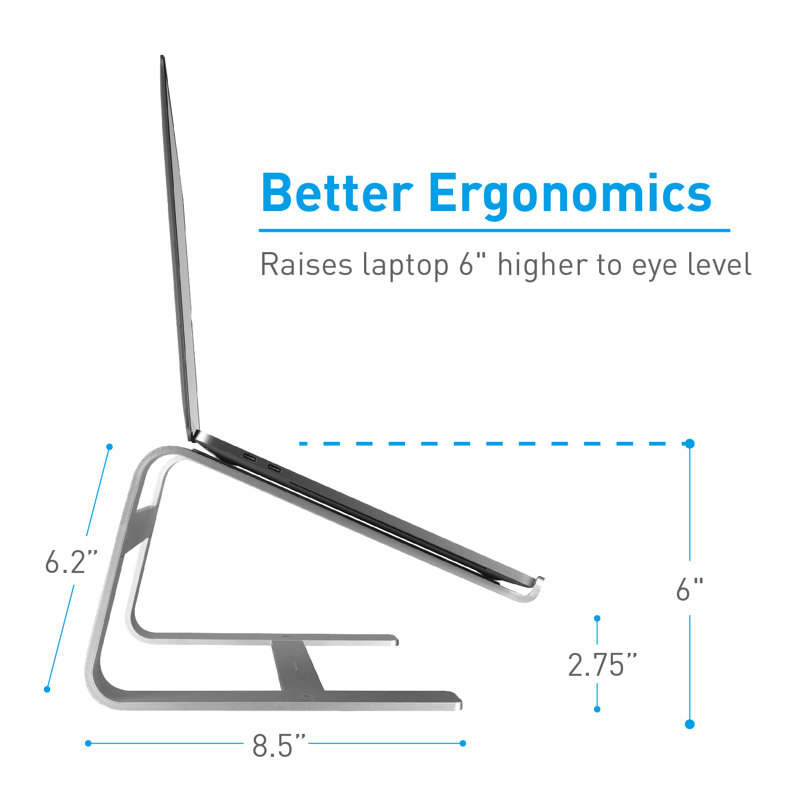 Macally Eye-Level Laptop Stand & Reviews | Wayfair