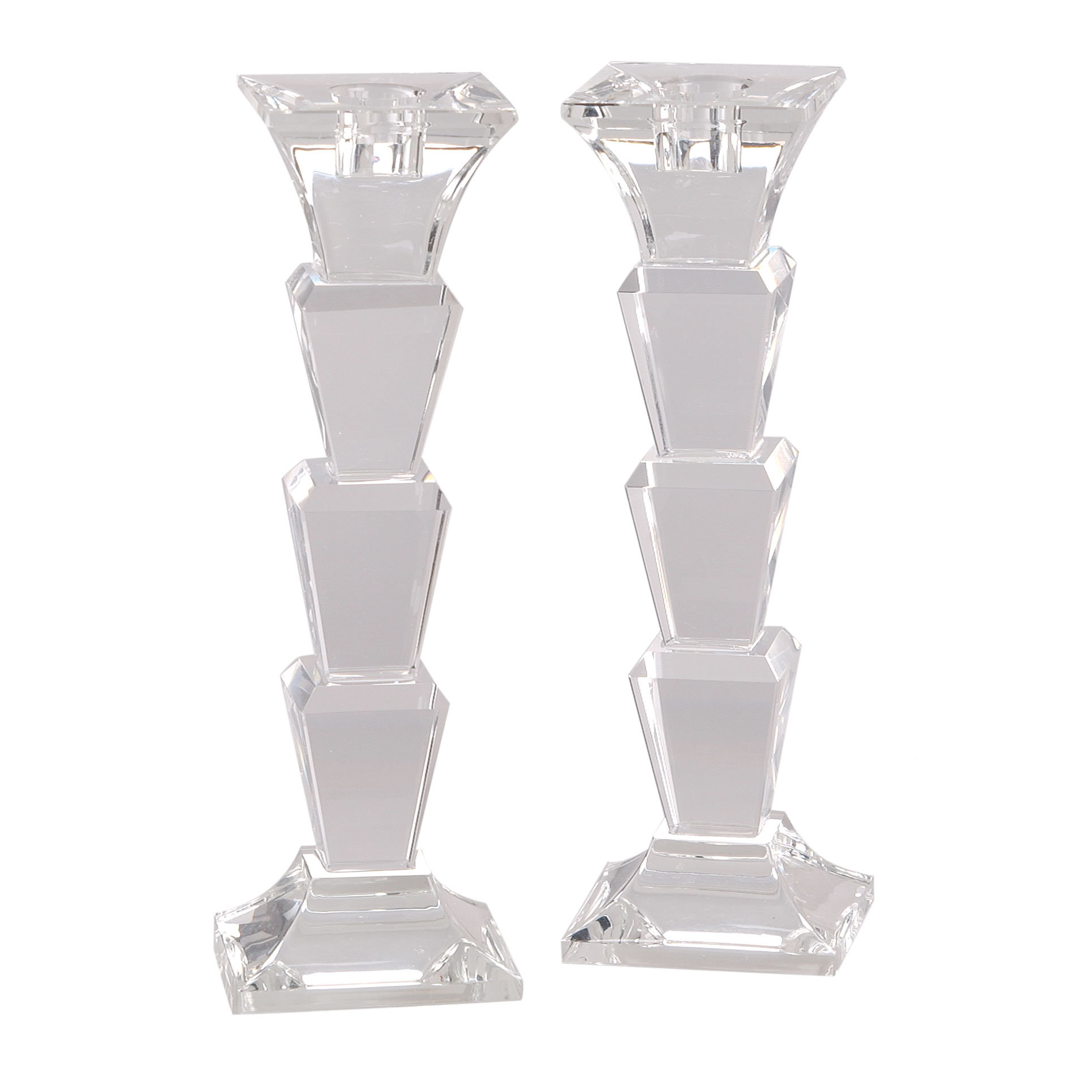 Israel Giftware Design Crystal Candlestick | Wayfair