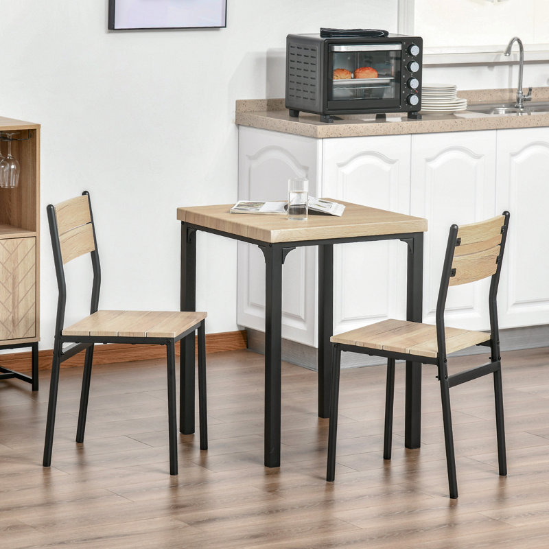 Gracie Oaks Staley 2 - Person Dining Set & Reviews | Wayfair