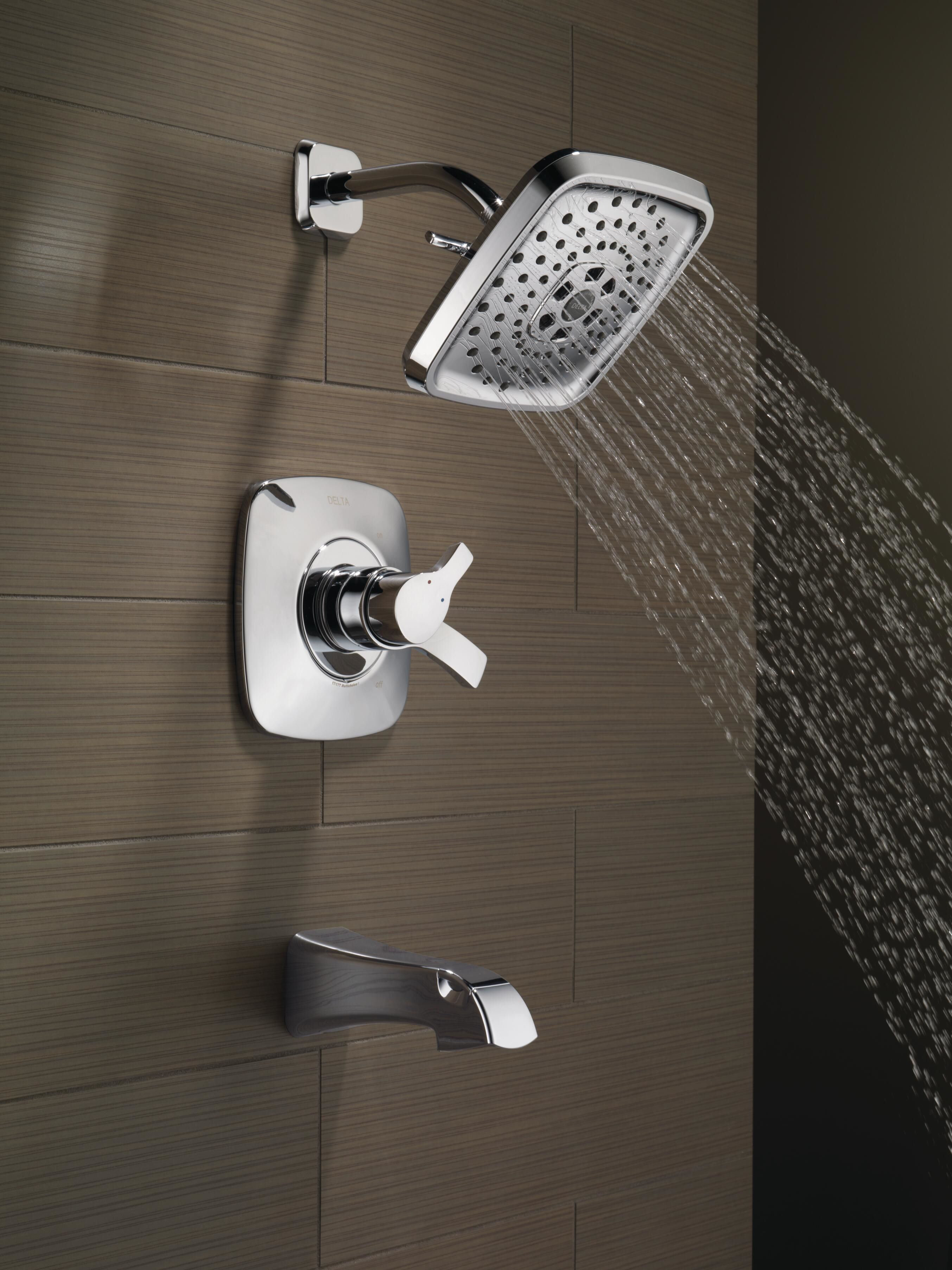 Delta Tesla® Tub and Shower Faucet & Reviews | Wayfair