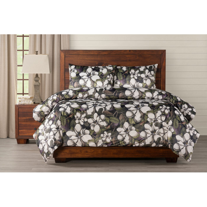 Smithsonian Magnolia Floral Print Duvet Cover Set | Wayfair