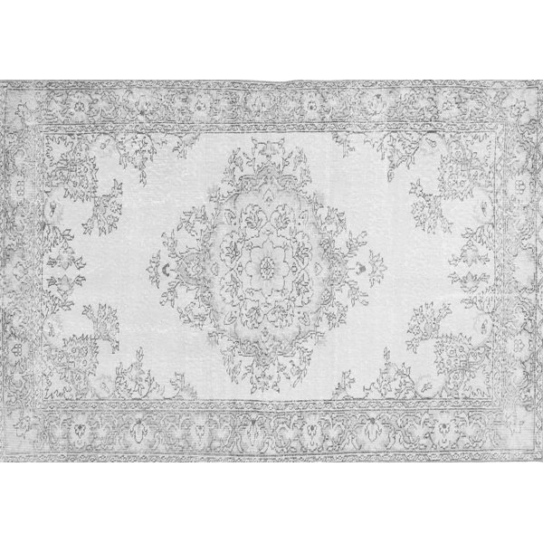 Charlton Home® Contemporary 449 Gray Area Rugs | Wayfair