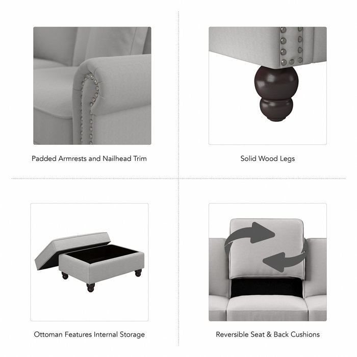 Lark Manor Angilee 4 - Piece Living Room Set | Wayfair