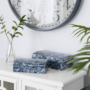 Wayfair | Blue Decorative Boxes You'll Love in 2023