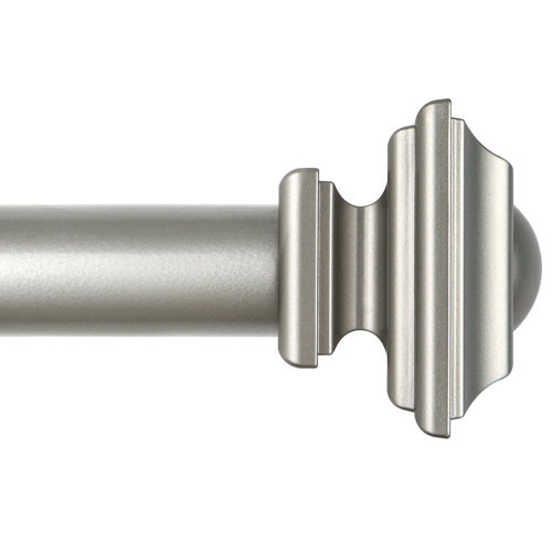 House of Hampton® Bloxom Adjustable Single Curtain Rod & Reviews | Wayfair