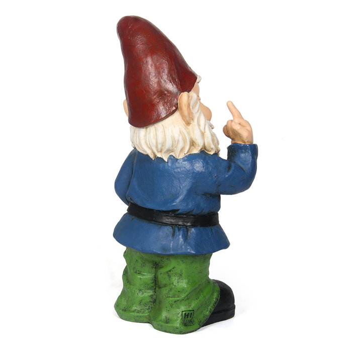 Hi-Line Gift Ltd. Winking Gnome Statue & Reviews | Wayfair