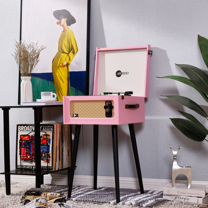 Arkrocket Audio Arkrocket Discovery Bluetooth Record Player Stand with ...