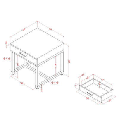 Mercer41 Maxwell 2 - Piece Living Room Table Set & Reviews | Wayfair