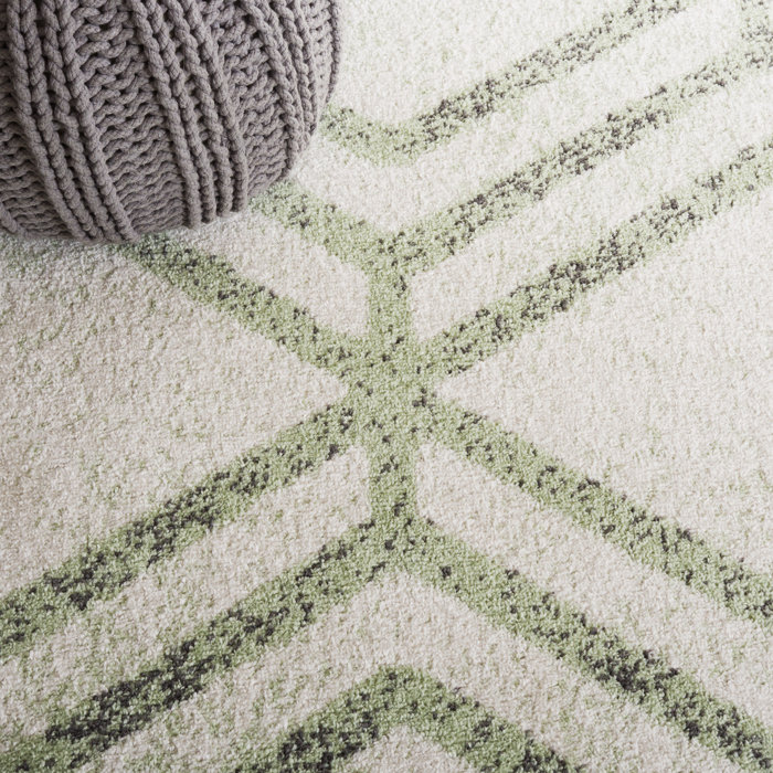 Wade Logan® Arrietty Ivory/Sage Rug & Reviews | Wayfair
