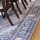 Charlton Home® Neptune Performance Pink/Blue Rug & Reviews | Wayfair