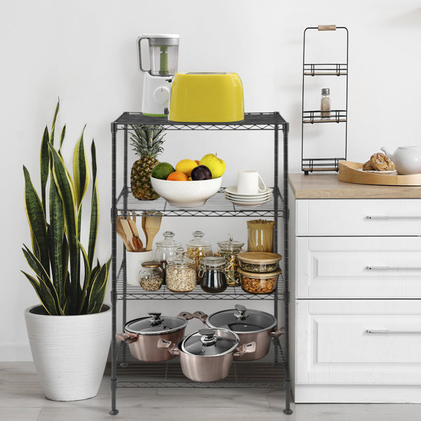 Rebrilliant 19.69" Industrial Welded Wire Shelving & Reviews | Wayfair