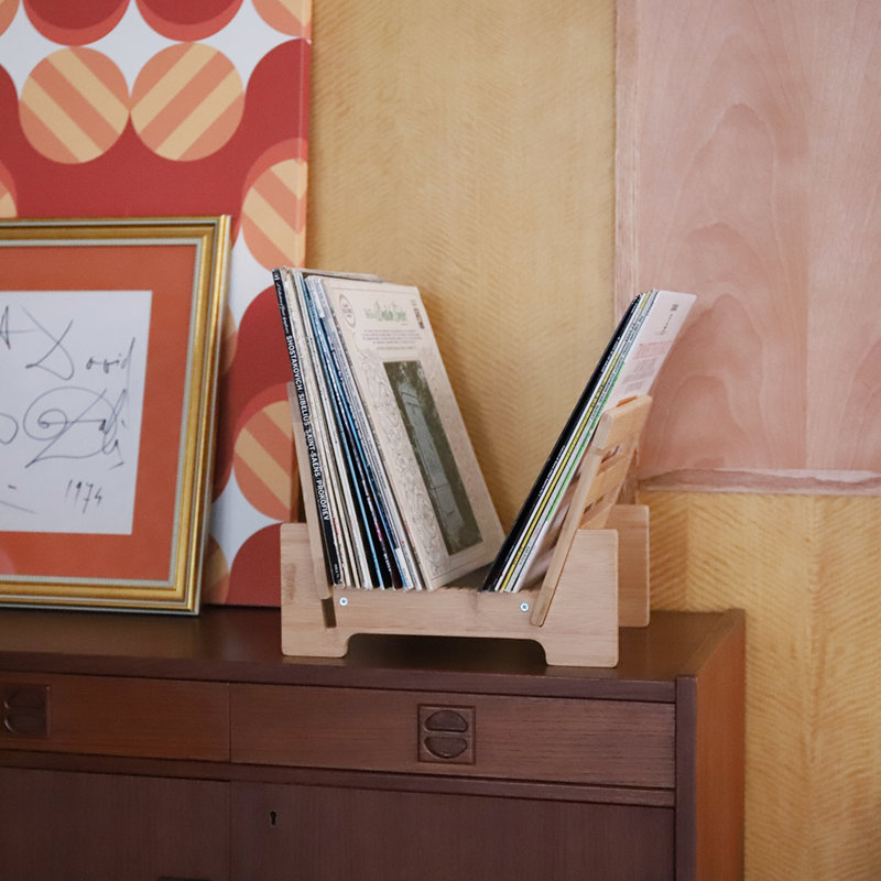 Rebrilliant Vinyl Record Album Stand Media Storage Storage Rack ...