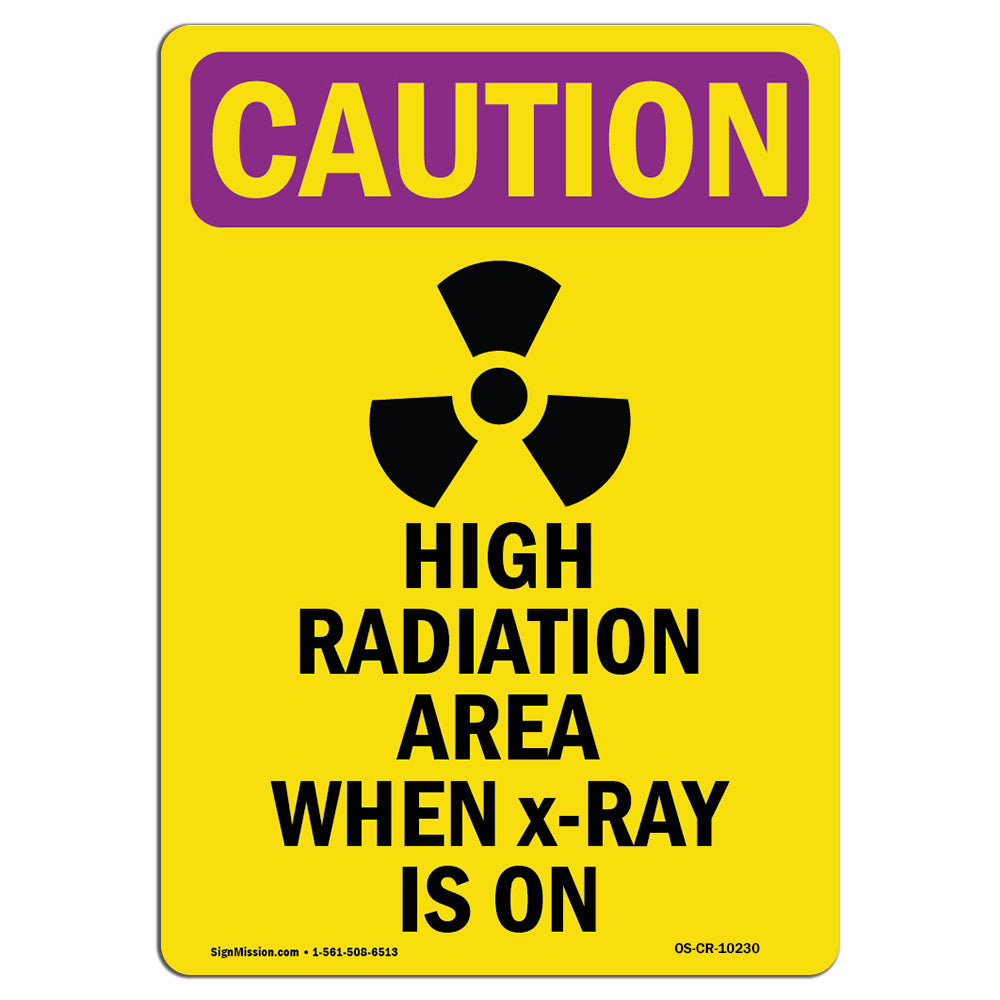 SignMission Caution Radiation Sign | Wayfair