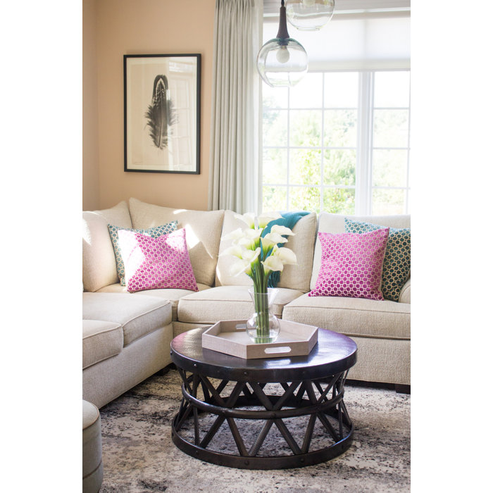 Latitude Run® Lilies Floral Arrangement in Vase & Reviews | Wayfair