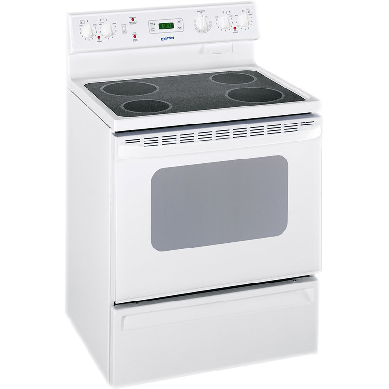 Moffat Cuisinière électrique autoportante 30 po 5 pi³ Moffat - Wayfair ...