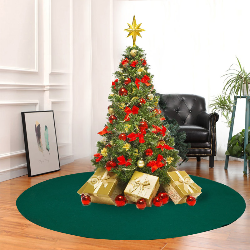 The Holiday Aisle® Christmas Tree Protection Mat & Reviews | Wayfair