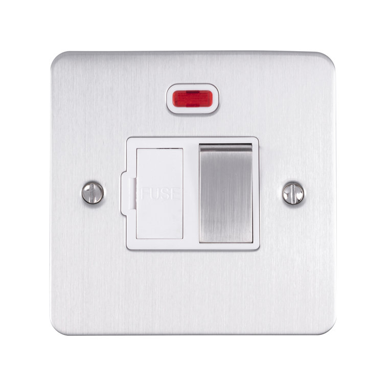 Eurolite Fuse Spur with Neon Enhance Flat Plate Matching White Trim ...