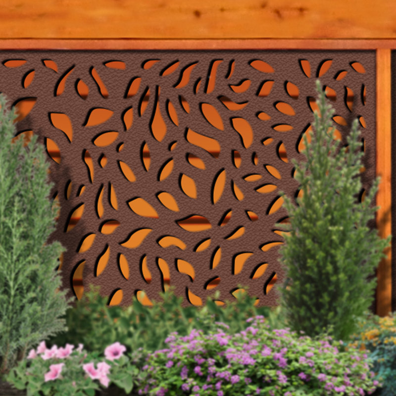 DESIGN-VU Evergreen Decorative Privacy Panel | Wayfair