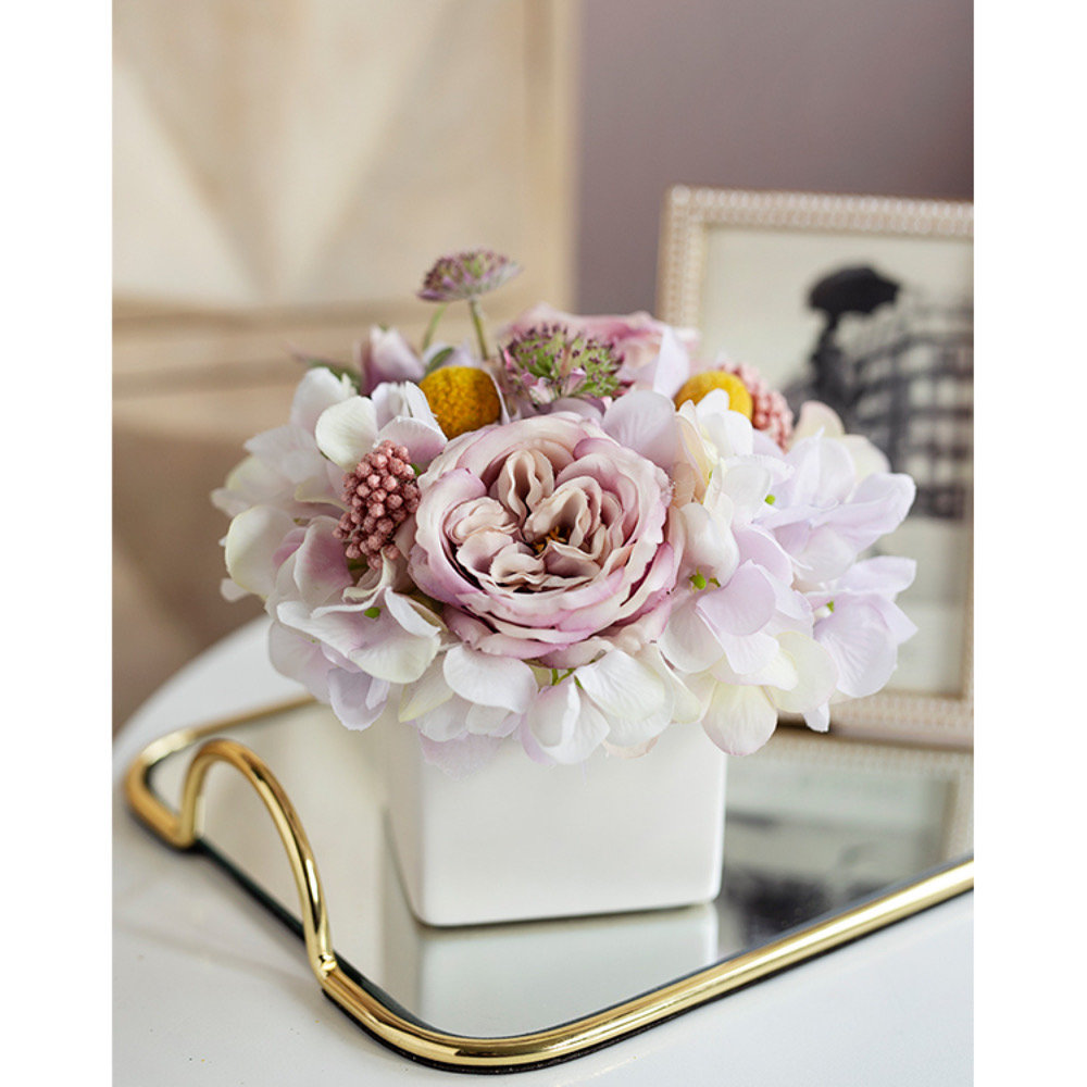 Floral Goods Mixed Floral Arrangement & Reviews | Wayfair