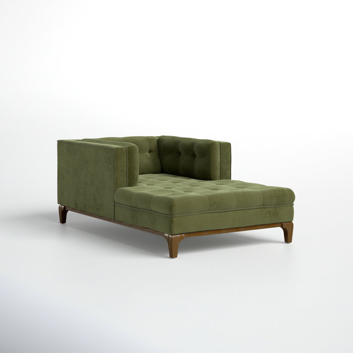 Joss & Main Bari Upholstered Chaise Lounge & Reviews | Wayfair