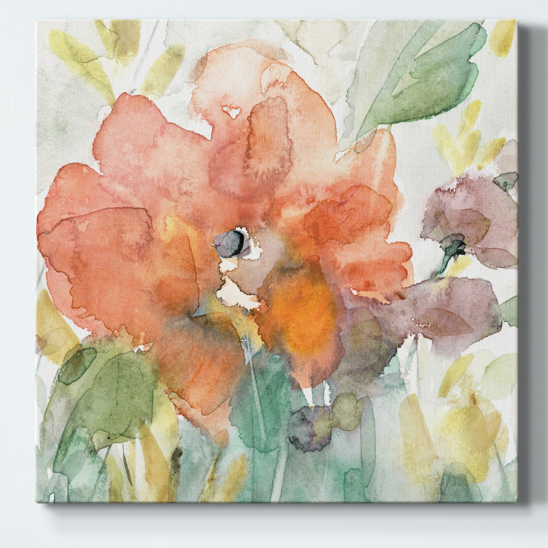 Lark Manor Sundrop Light - Wrapped Canvas Print & Reviews | Wayfair