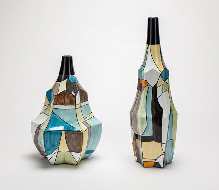 Artmax Handmade Porcelain Table Vase | Wayfair
