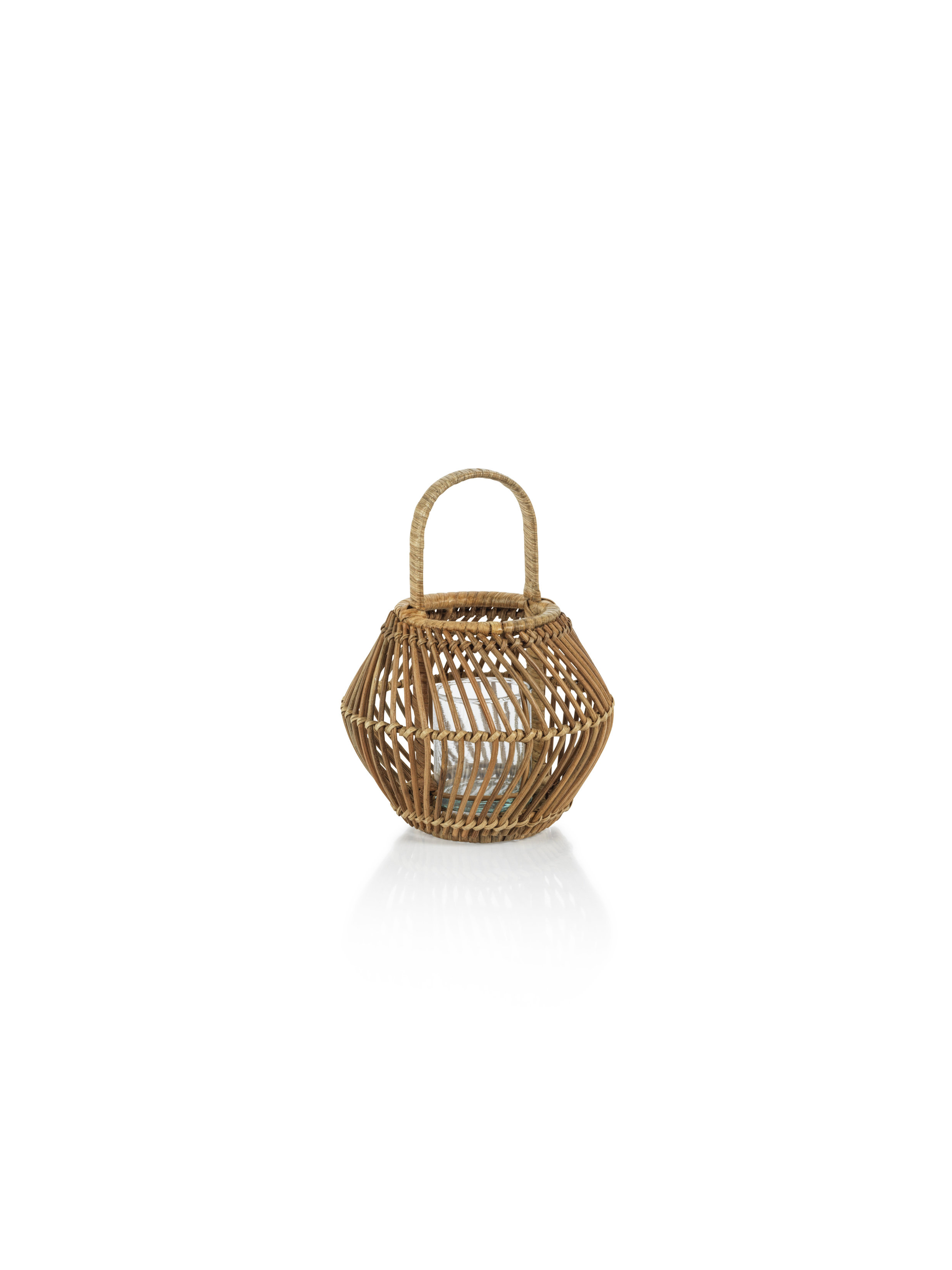 Zodax Rattan Tabletop Lantern | Wayfair
