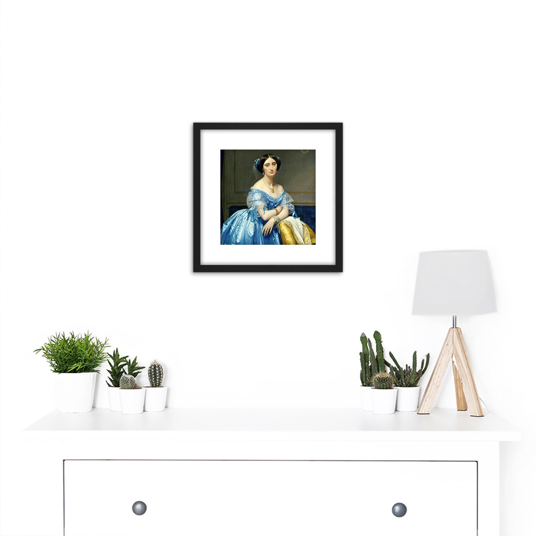 Rosdorf Park The Princesse De Broglie by Jean Auguste Dominique Ingres ...